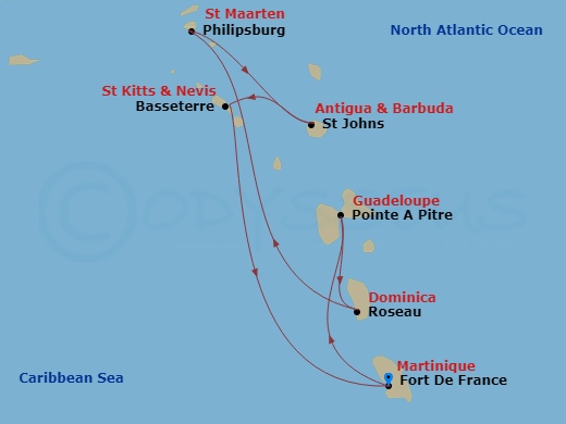 Fort-de-France Cruise Deals | Cruises from Fort-de-France