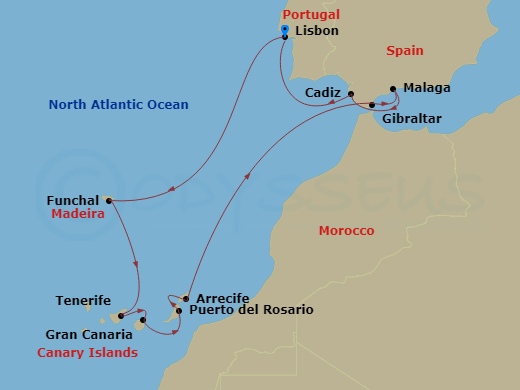 Lisbon Cruise Deals | Cruises from Lisbon | CruiseDirect