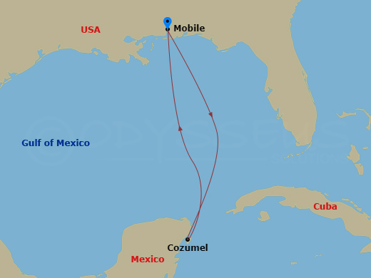 Mobile Cruise Deals | Cruises from Mobile | CruiseDirect