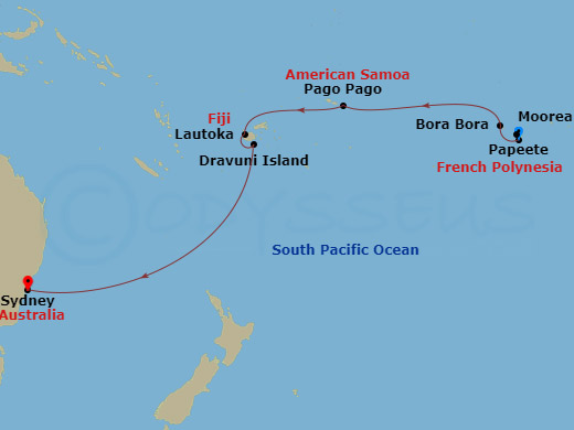 Papeete Cruise Deals | Cruises from Papeete | CruiseDirect