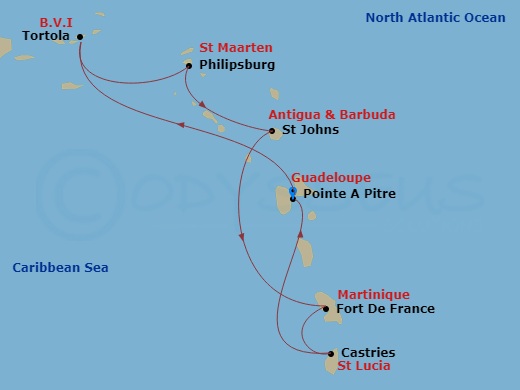 Pointe A Pitre | Cruises from Pointe A Pitre | CruiseDirect
