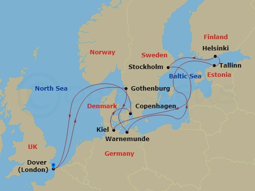 London Cruise Deals | Cruises from London | CruiseDirect