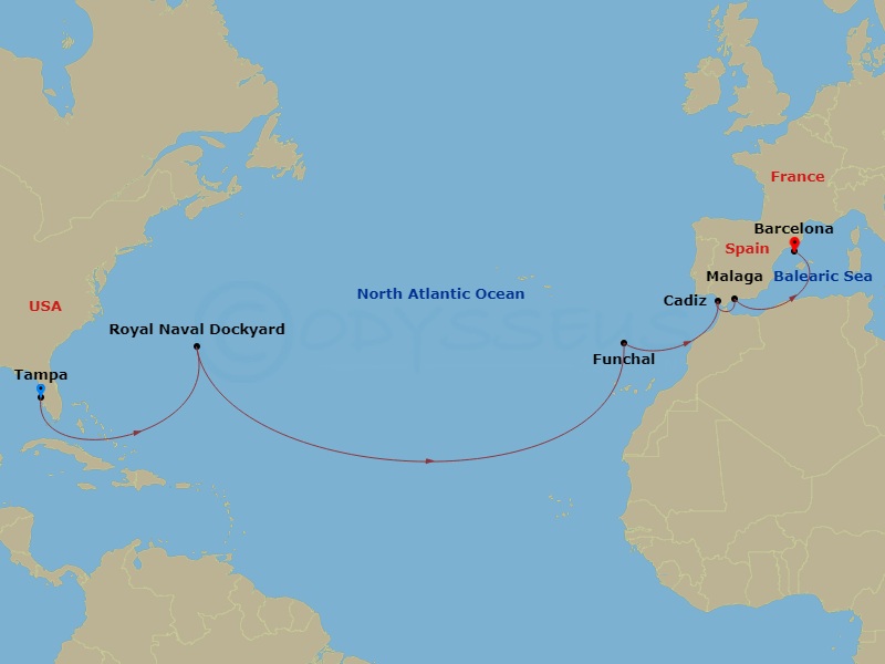 Transatlantic Cruises | Transatlantic Cruise Deals | CruiseDirect