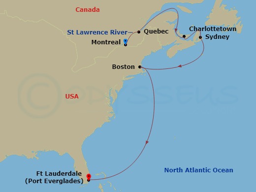 Montreal Cruise Deals | Cruises from Montreal | CruiseDirect