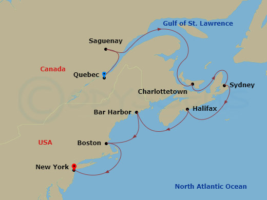 Quebec Cruise Deals | Cruises from Quebec | CruiseDirect